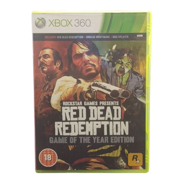 Used Red Dead Redemption (18) GOTY Ed (2 Disc) (Xbox 360) - Own4Less